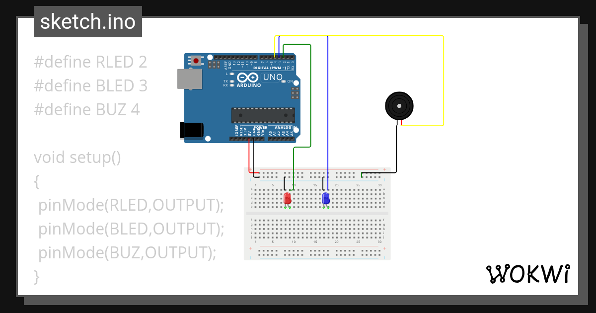 Led2 - Wokwi ESP32, STM32, Arduino Simulator