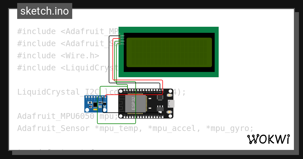 Freertos Mpu6050 Mutex Wokwi Esp32 Stm32 Arduino Simulator