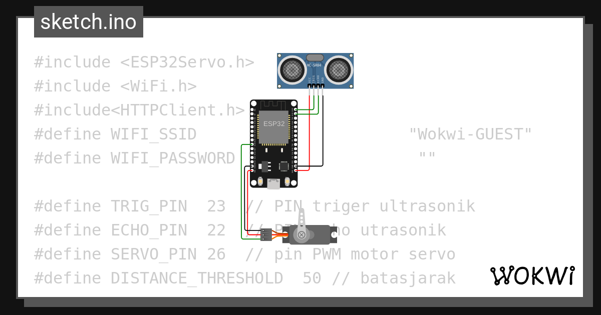 Gerbang Otomatis Uci2 Wokwi Esp32 Stm32 Arduino Simulator 7214