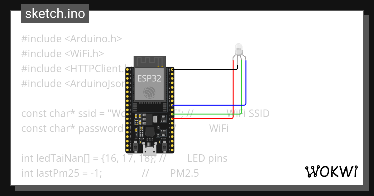 T2 - Wokwi ESP32, STM32, Arduino Simulator