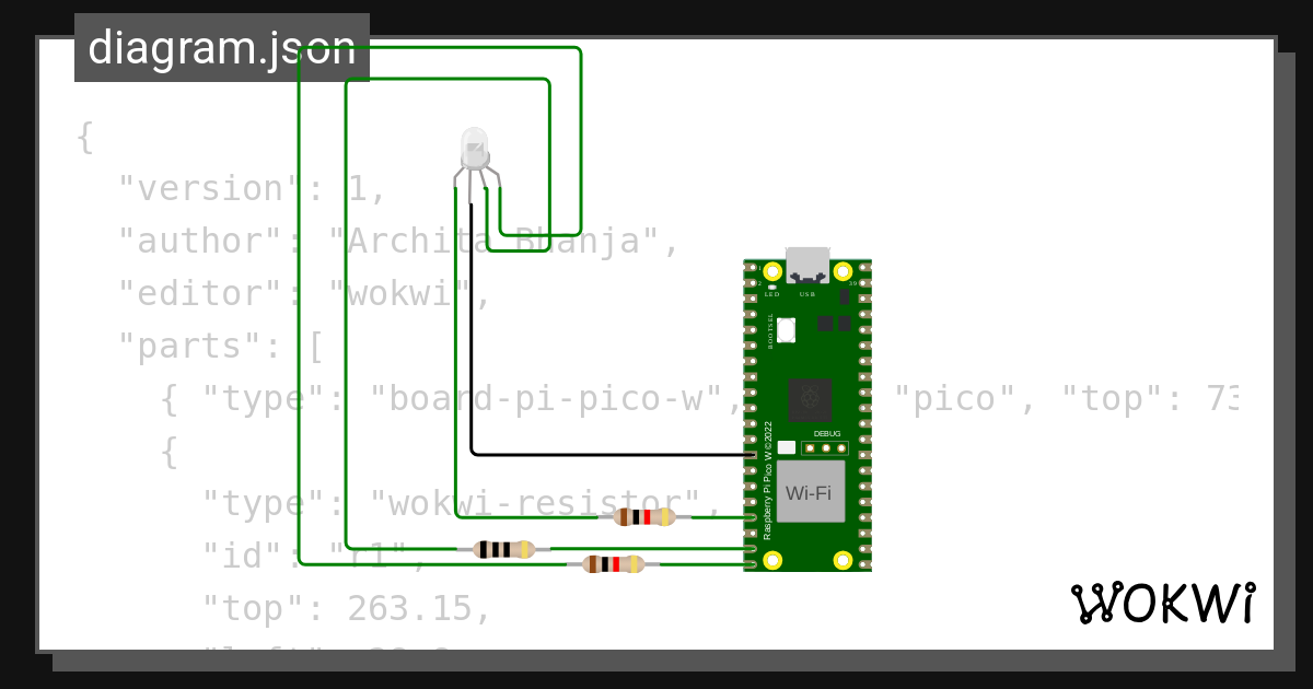 Colorful Light Wokwi Esp32 Stm32 Arduino Simulator