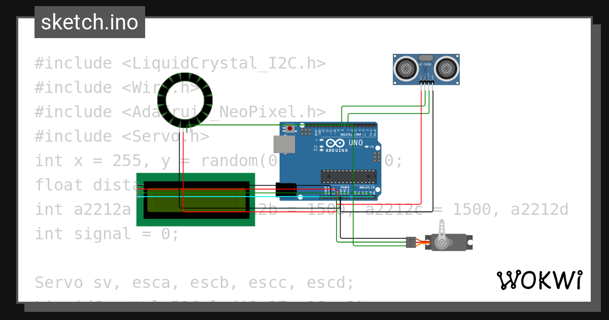 Drone Wokwi Esp32 Stm32 Arduino Simulator