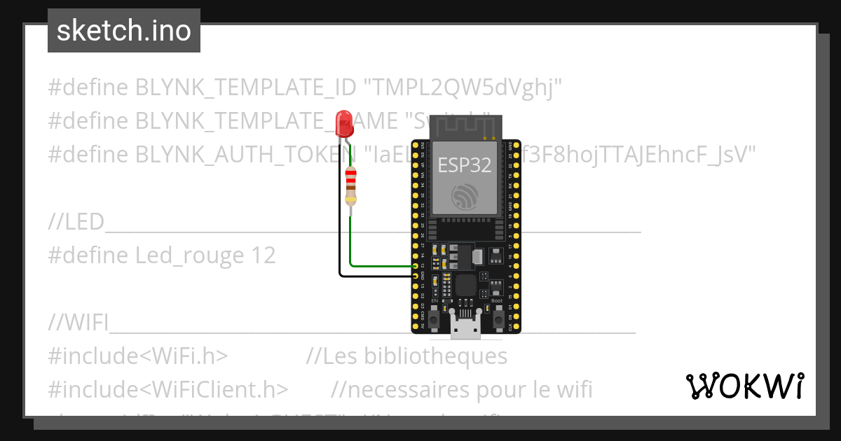Projet4_LED_WIFI - Wokwi ESP32, STM32, Arduino Simulator
