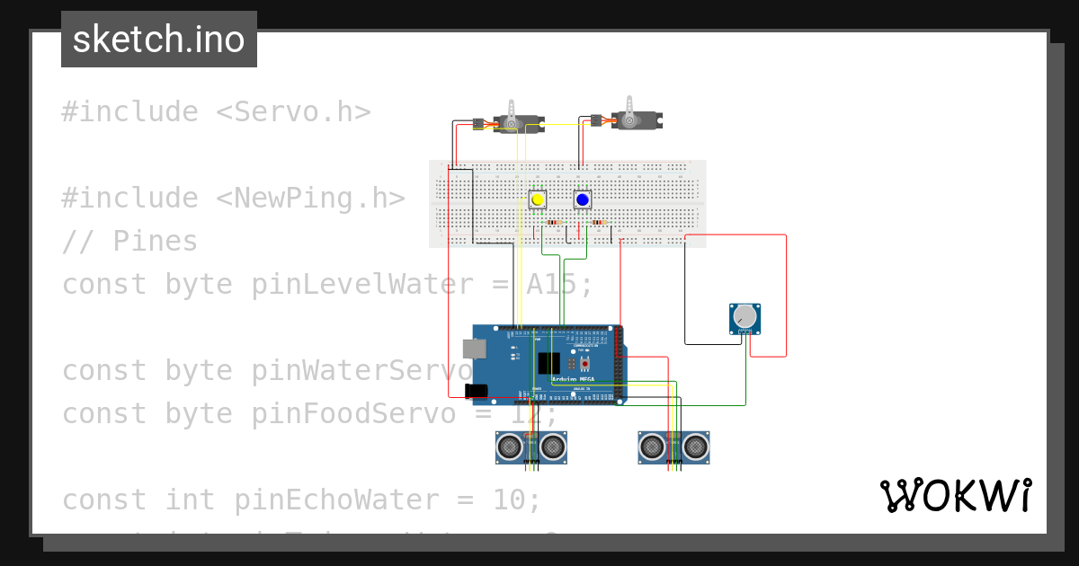 Dispensador Wokwi Esp32 Stm32 Arduino Simulator
