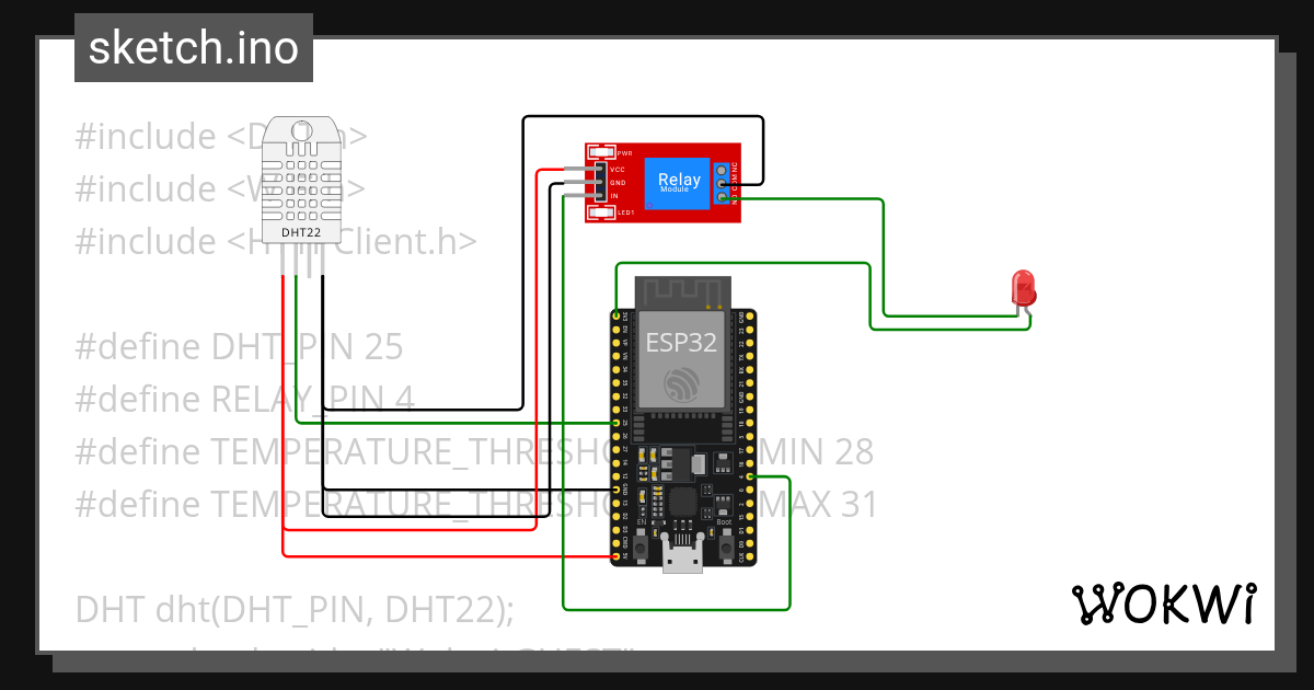 Temp Suhu Wokwi Esp32 Stm32 Arduino Simulator 7350