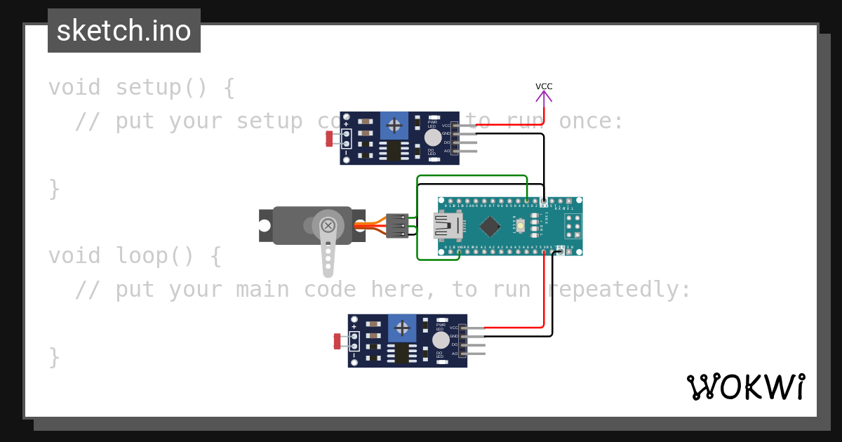 Servoinc Wokwi Esp32 Stm32 Arduino Simulator