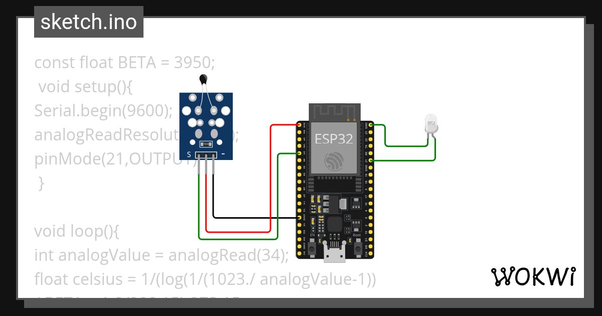 problem 5 - Wokwi ESP32, STM32, Arduino Simulator