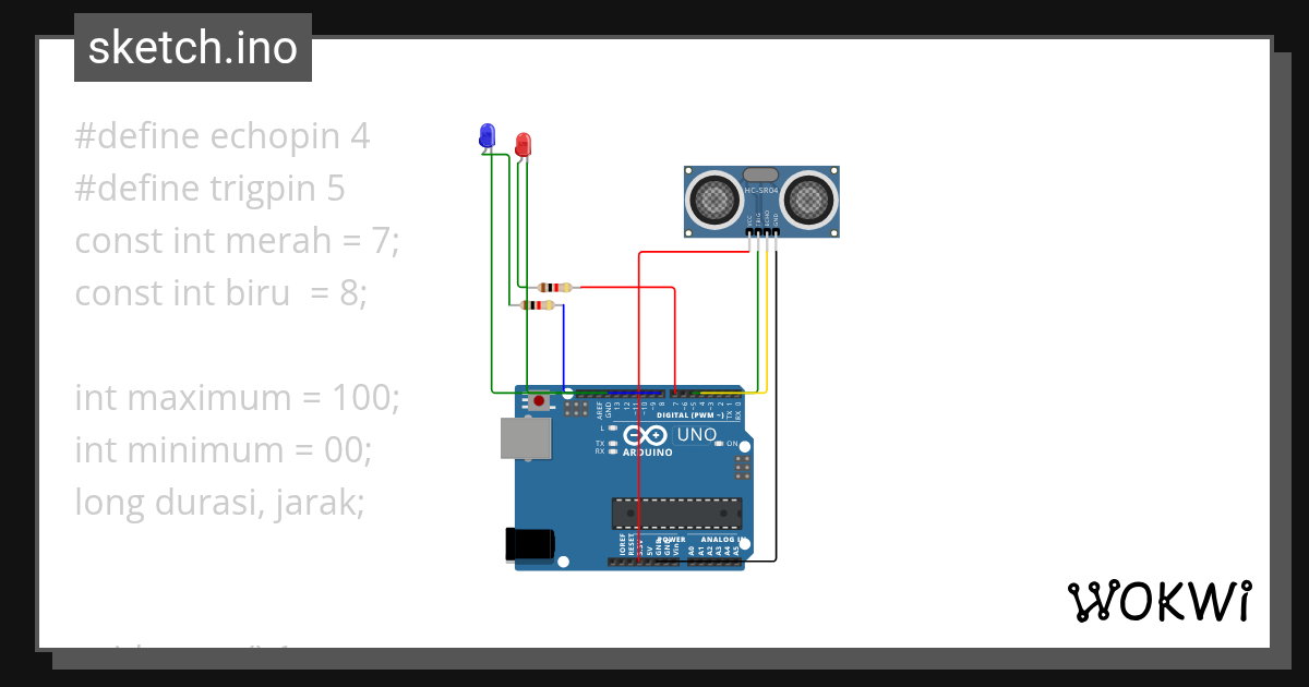 Fathir 12 2 Tugas Proglan Mengukur Jarak Wokwi Esp32 Stm32 Arduino Simulator
