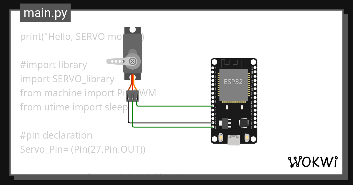 servo - Wokwi ESP32, STM32, Arduino Simulator