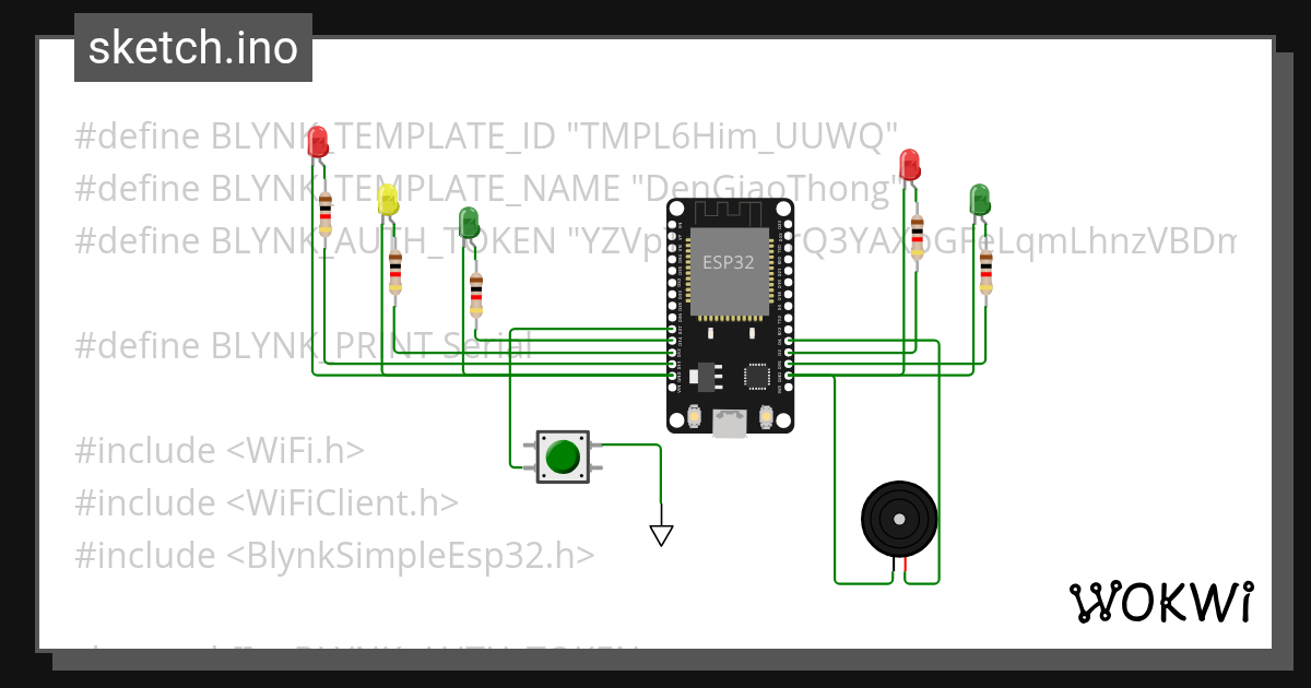 DenGiaoThong_CT050110 - Wokwi ESP32, STM32, Arduino Simulator
