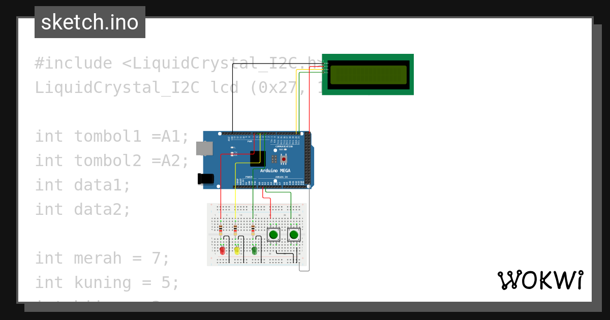 Perulangan For Wokwi Esp32 Stm32 Arduino Simulator 7950