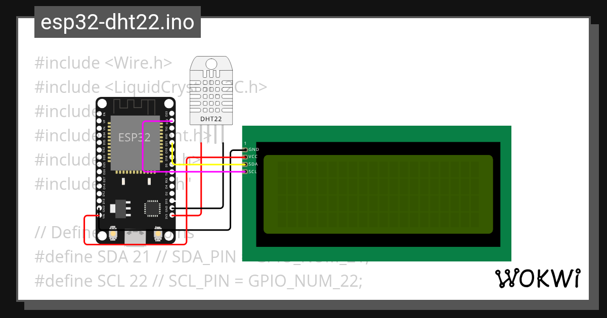 iot clock and weather station - Wokwi ESP32, STM32, Arduino Simulator