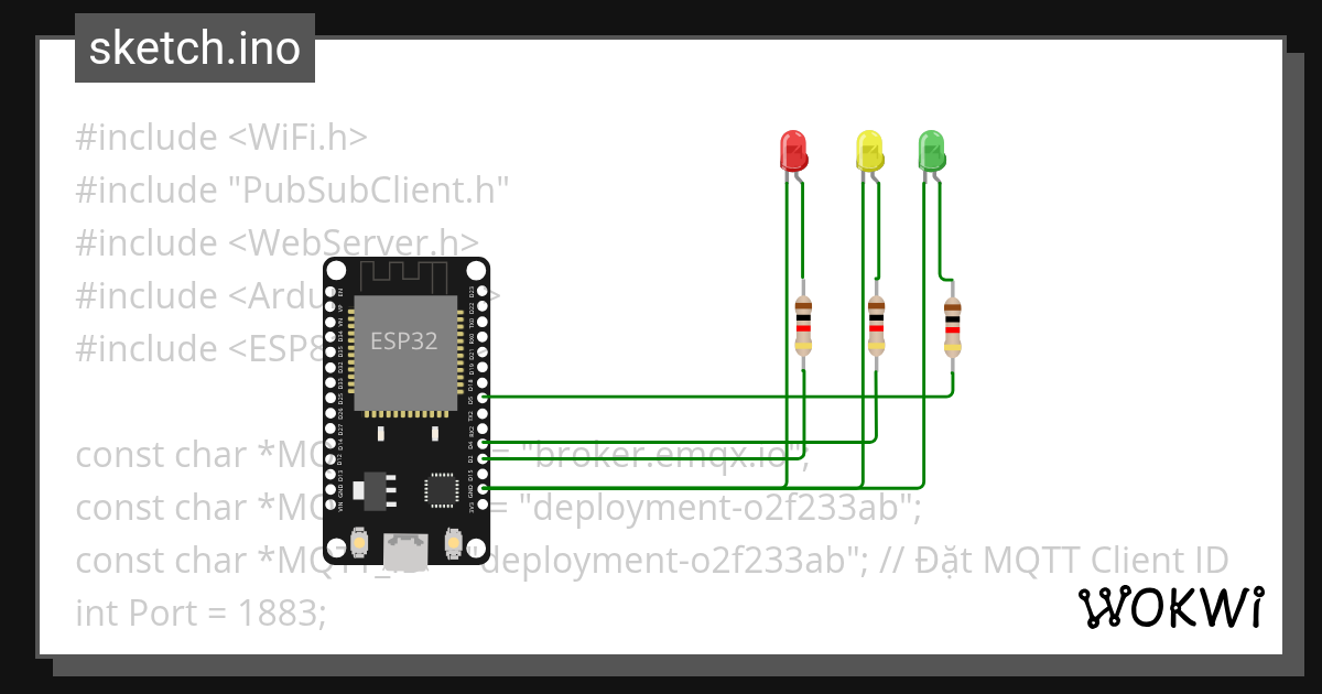 lab2-dengiaothong. Copy - Wokwi ESP32, STM32, Arduino Simulator