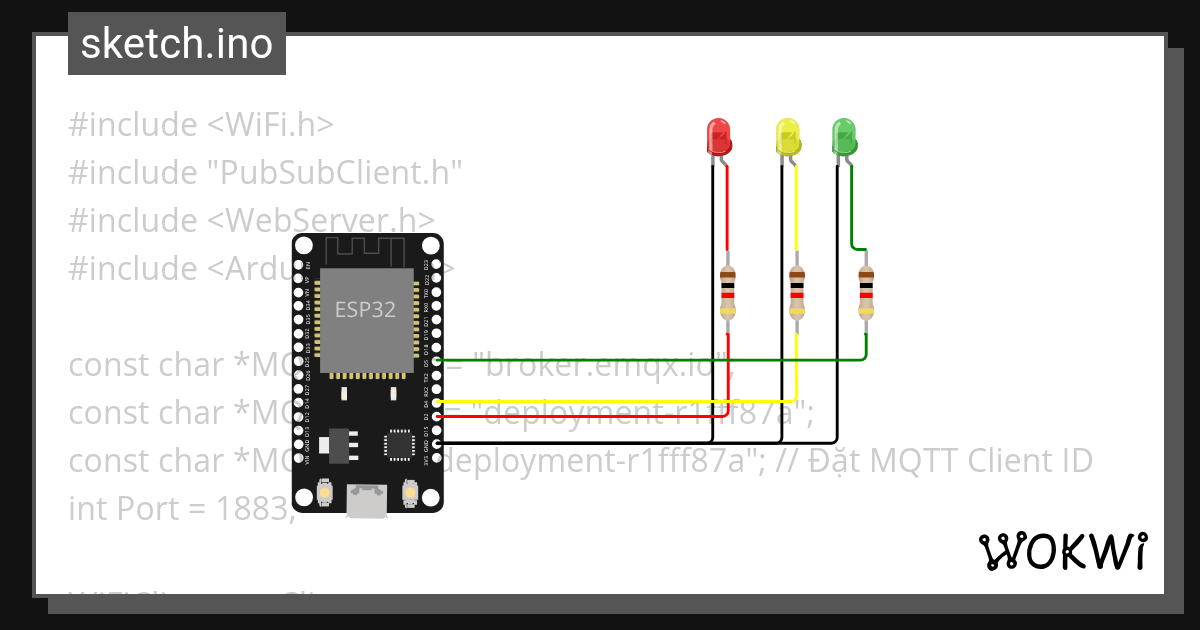 lab2-dengiaothong - Wokwi ESP32, STM32, Arduino Simulator
