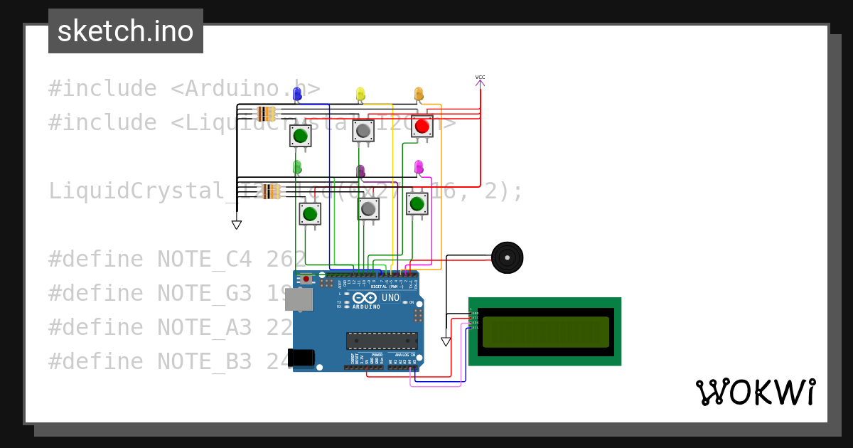 Mole Hammergame Wokwi Esp32 Stm32 Arduino Simulator