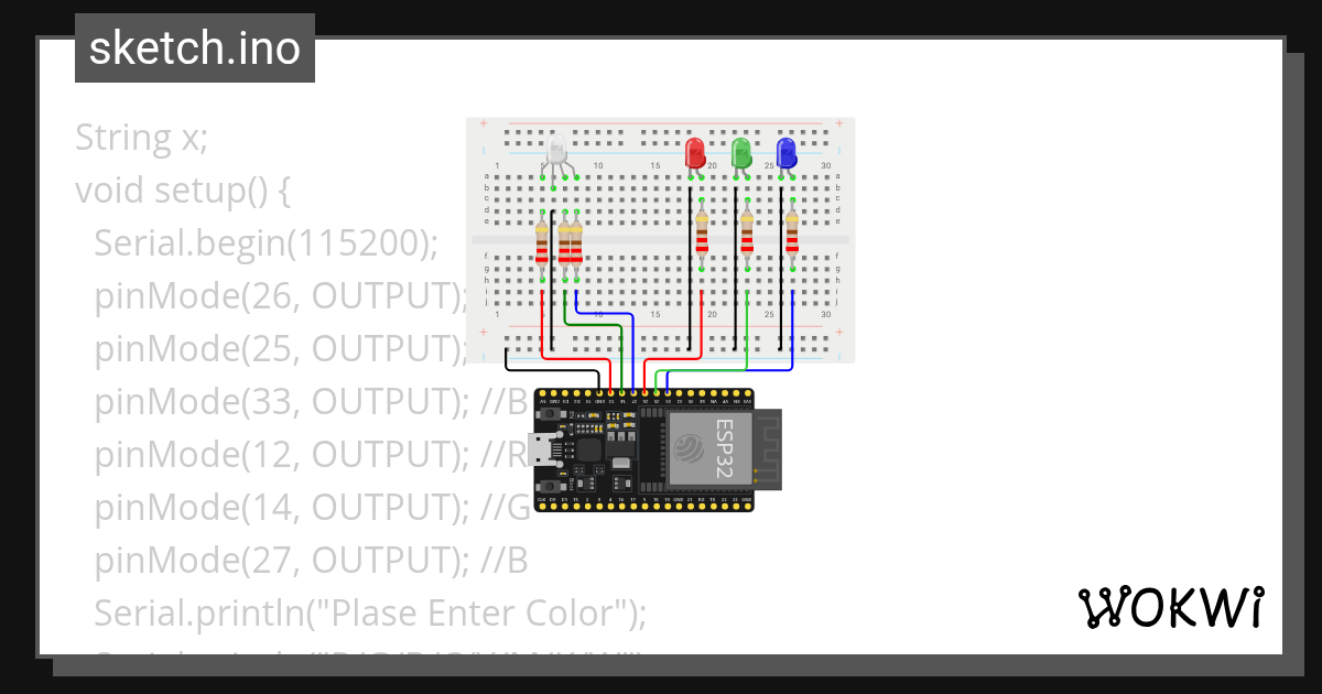 Lab05 - Wokwi ESP32, STM32, Arduino Simulator