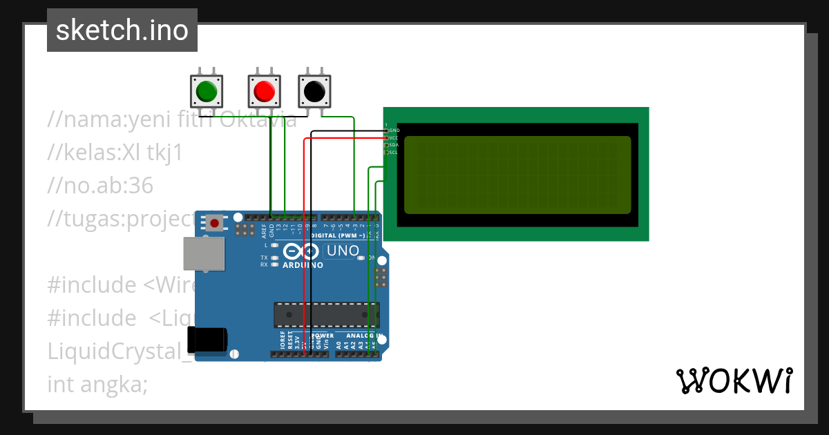 Project 12 - Wokwi ESP32, STM32, Arduino Simulator