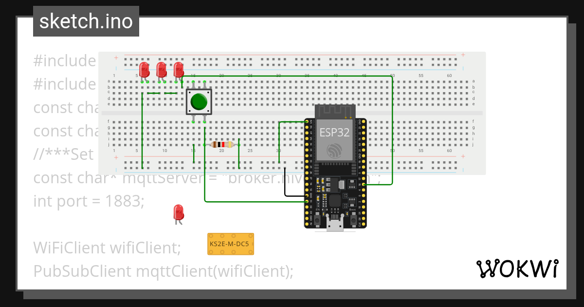 3 - Wokwi ESP32, STM32, Arduino Simulator