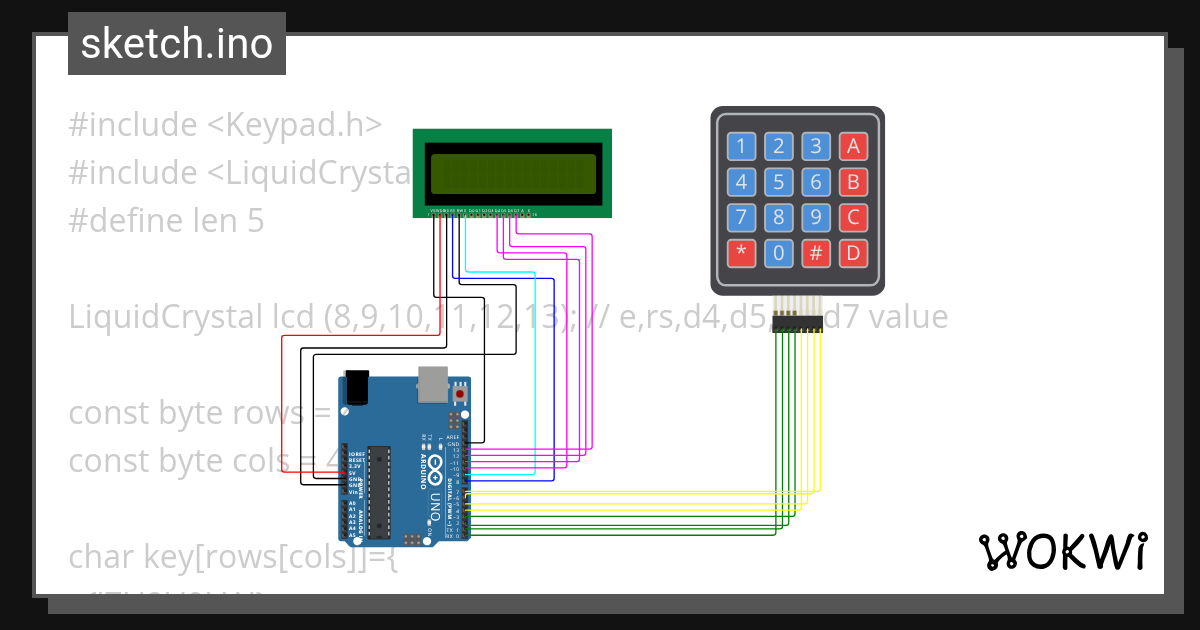 Ultra Sonic Sensor Wokwi Esp32 Stm32 Arduino Simulator 8107