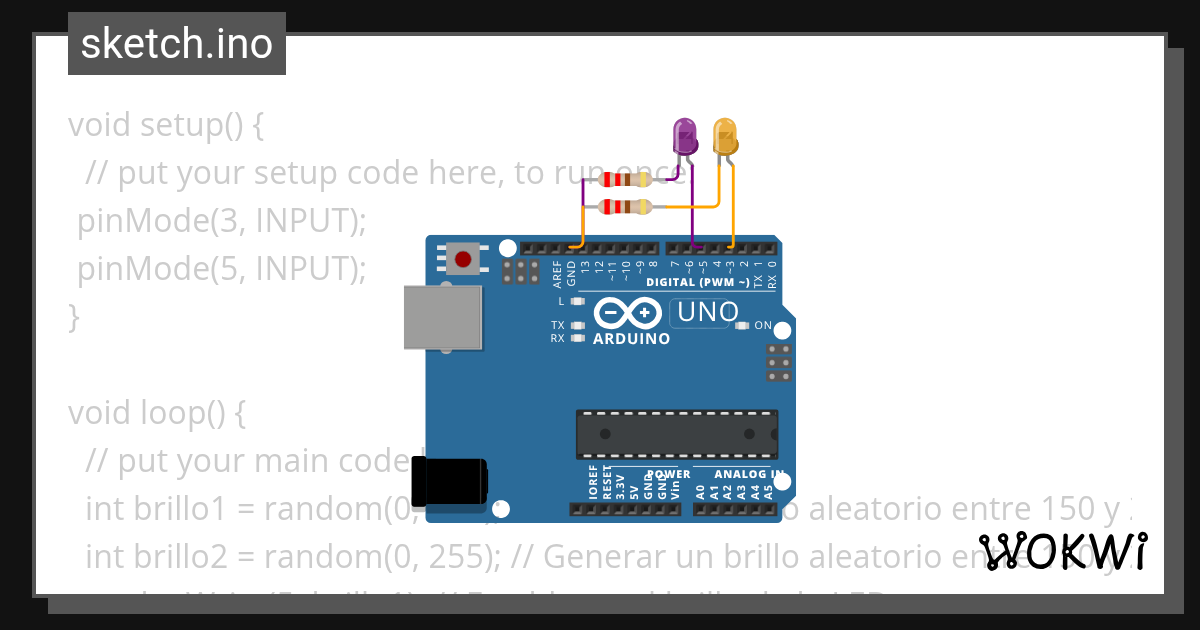 Projecto Wokwi Esp32 Stm32 Arduino Simulator 