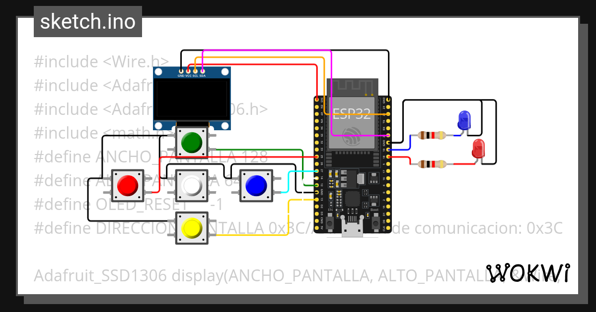 solo menu - Wokwi ESP32, STM32, Arduino Simulator