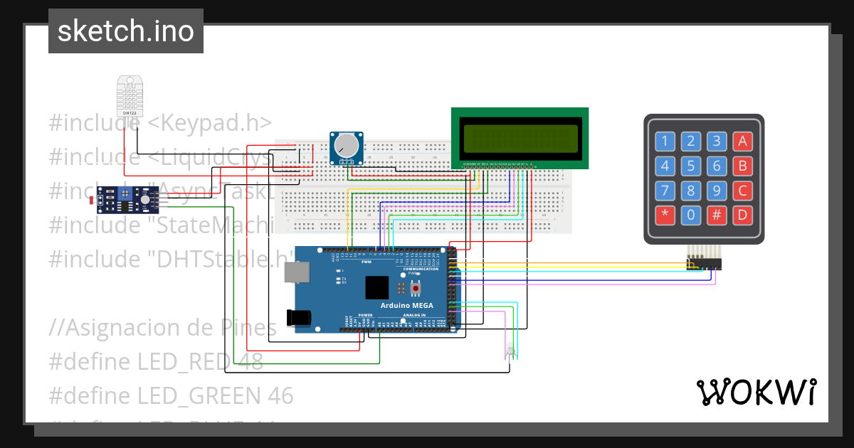 Invernadero Celular - Wokwi ESP32, STM32, Arduino Simulator