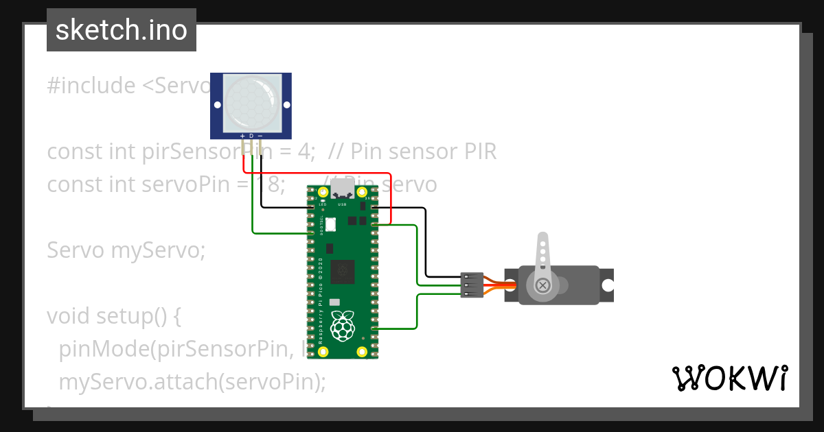 Smart Door Wokwi Esp32 Stm32 Arduino Simulator 