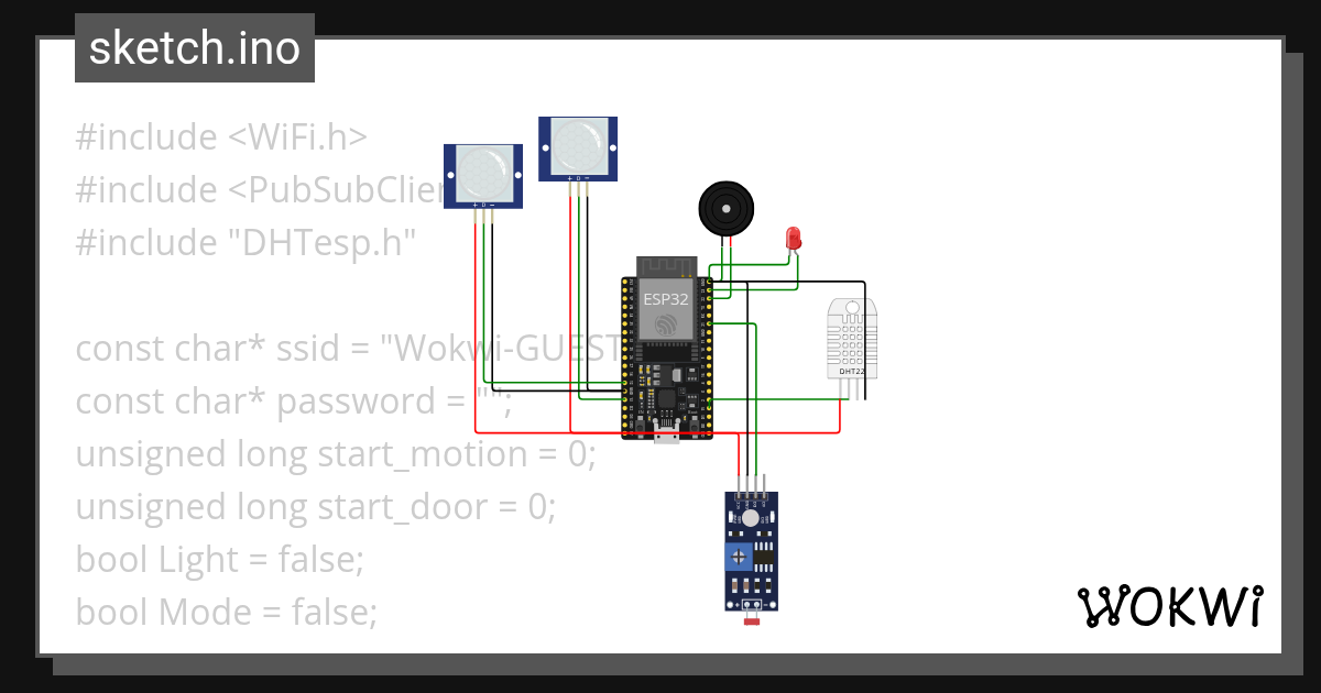 Project - Wokwi ESP32, STM32, Arduino Simulator