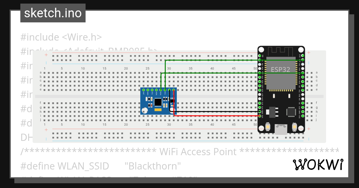 Pro-c251 BMP180 Copy - Wokwi ESP32, STM32, Arduino Simulator