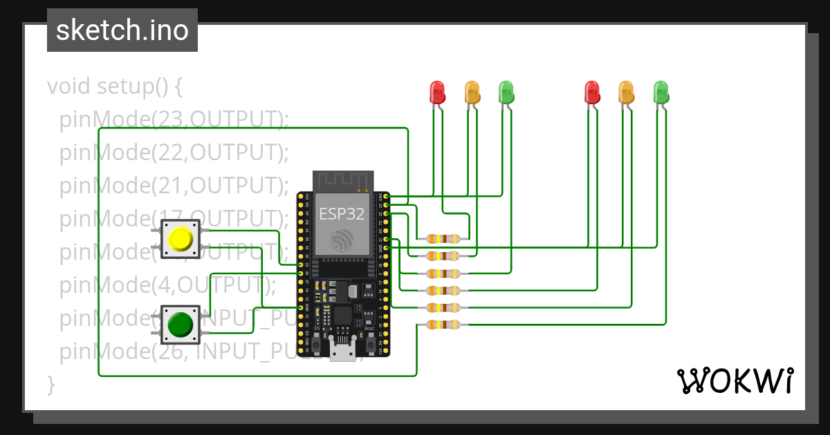 exercise 2 Copy (2) - Wokwi ESP32, STM32, Arduino Simulator