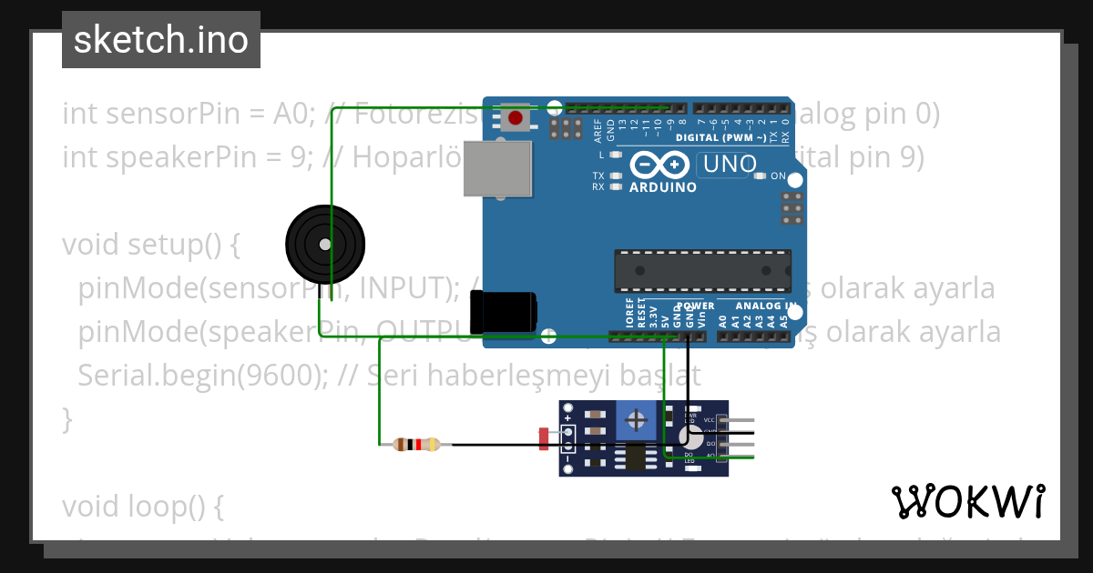 cas #1 - Wokwi ESP32, STM32, Arduino Simulator