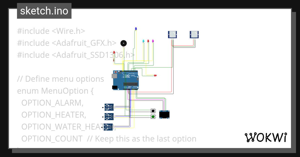 Crafter Steuerung V4 KB3 - Wokwi ESP32, STM32, Arduino Simulator
