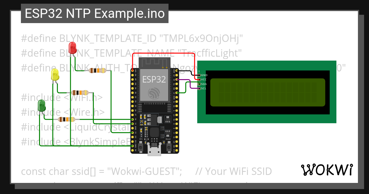 ESP32 NTP Example.ino Copy - Wokwi ESP32, STM32, Arduino Simulator