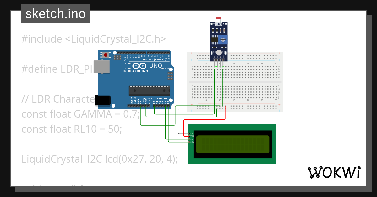 light_sensor - Wokwi ESP32, STM32, Arduino Simulator