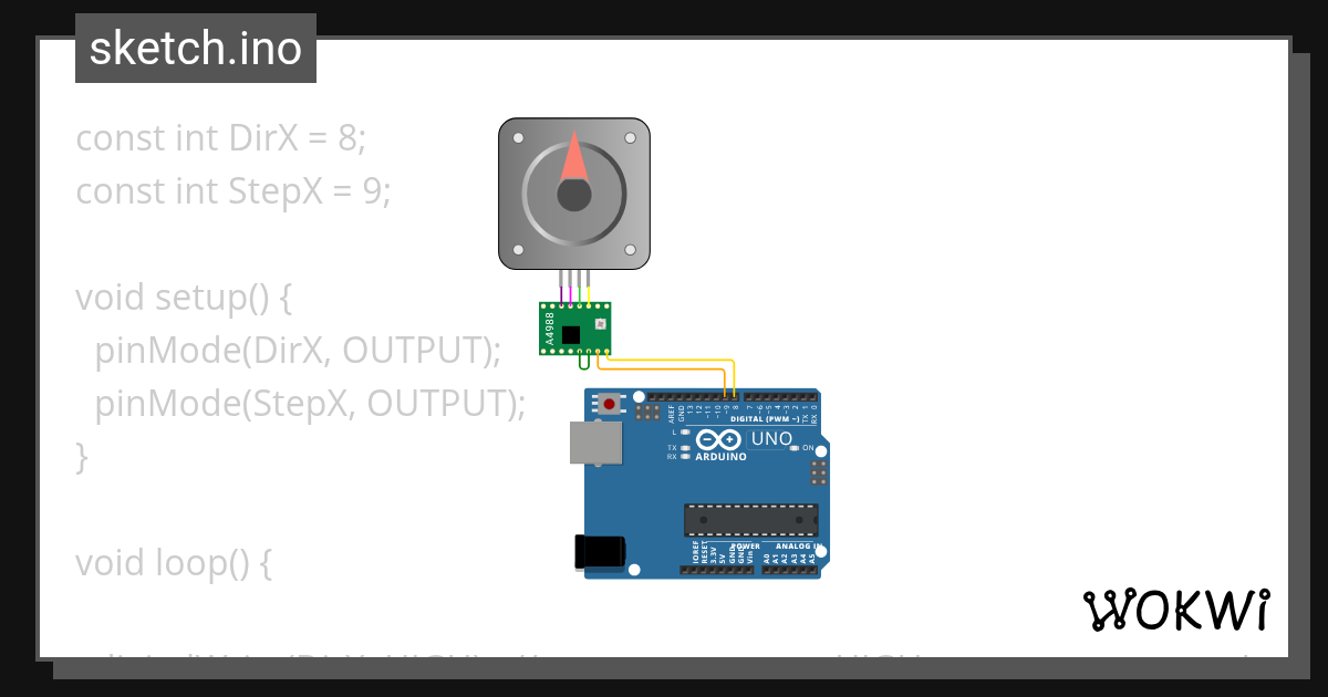 Basic1 Stepper Motor Wokwi Esp32 Stm32 Arduino Simulator 