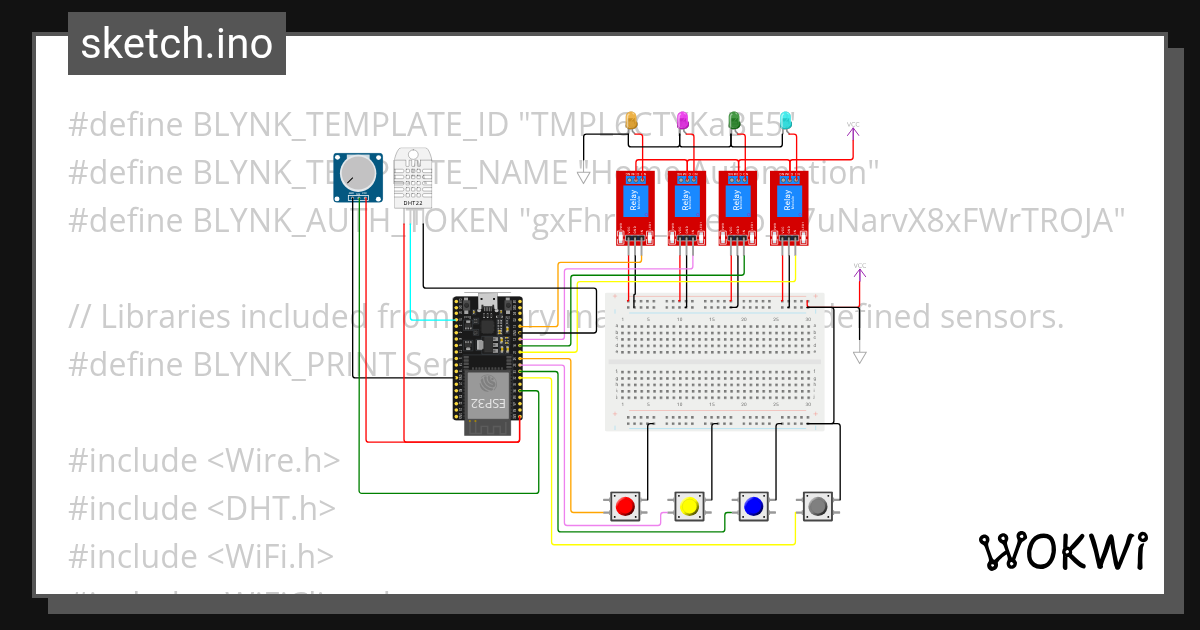 Smart Home with Temperature Copy (2) - Wokwi ESP32, STM32, Arduino Simulator