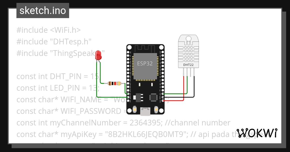 Dht Thingspeak Mini Quiz Copy 2 Wokwi Esp32 Stm32 Arduino Simulator