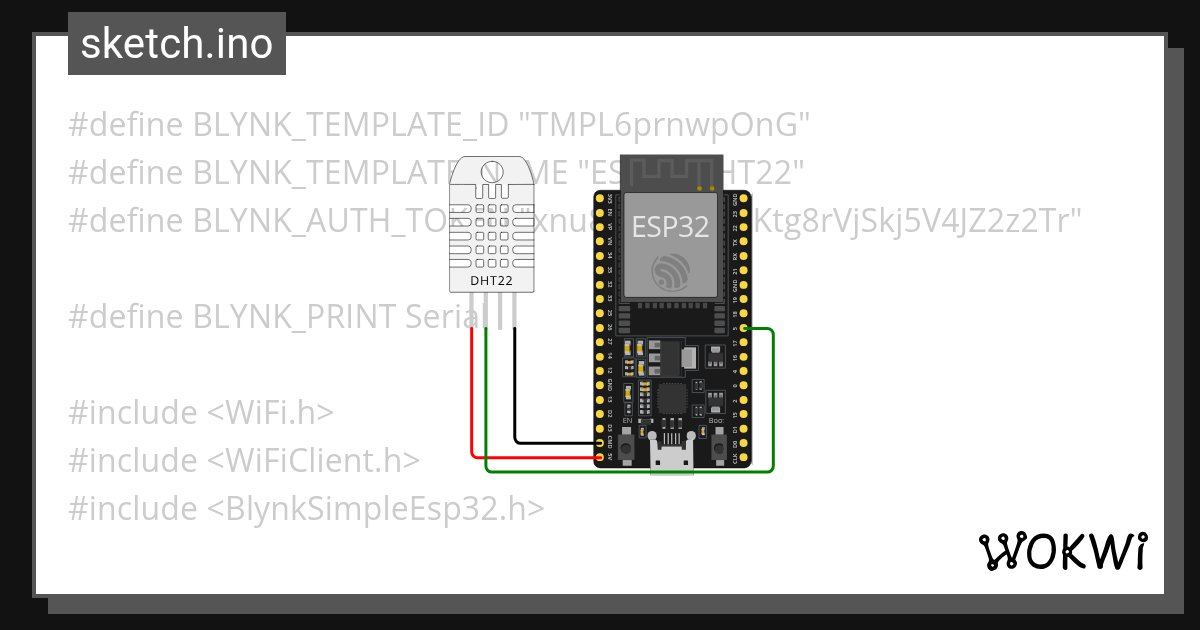 Sensor Suhu Esp32 Wokwi Esp32 Stm32 Arduino Simulator 8720
