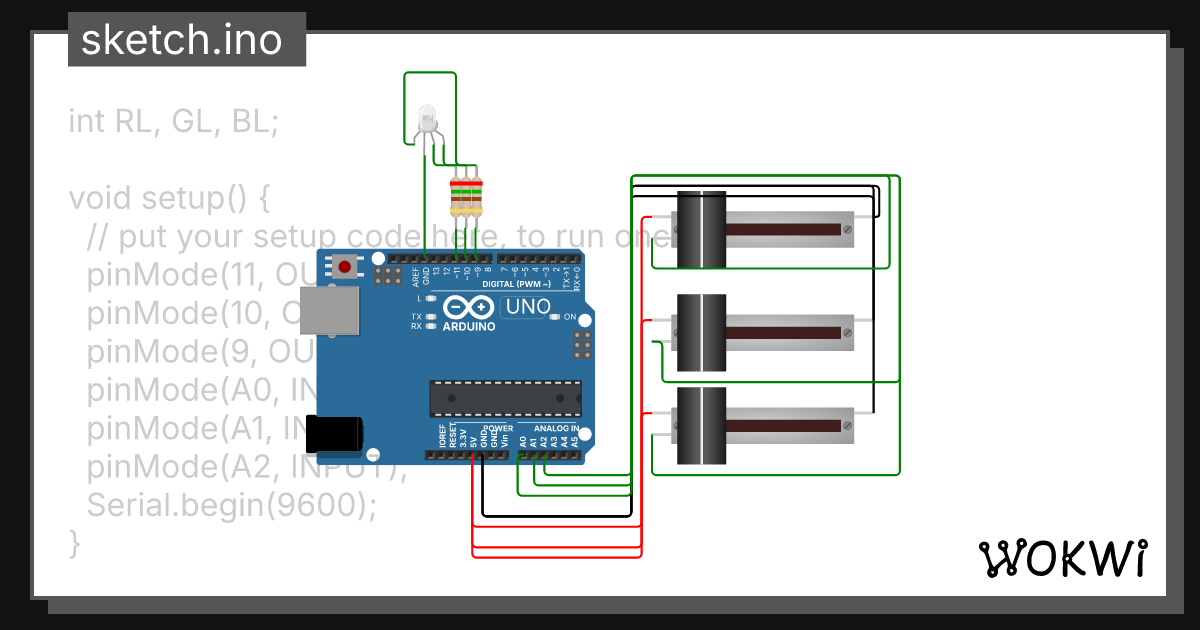 RGB 三色LED燈微調231202=3 Copy - Wokwi ESP32, STM32, Arduino Simulator