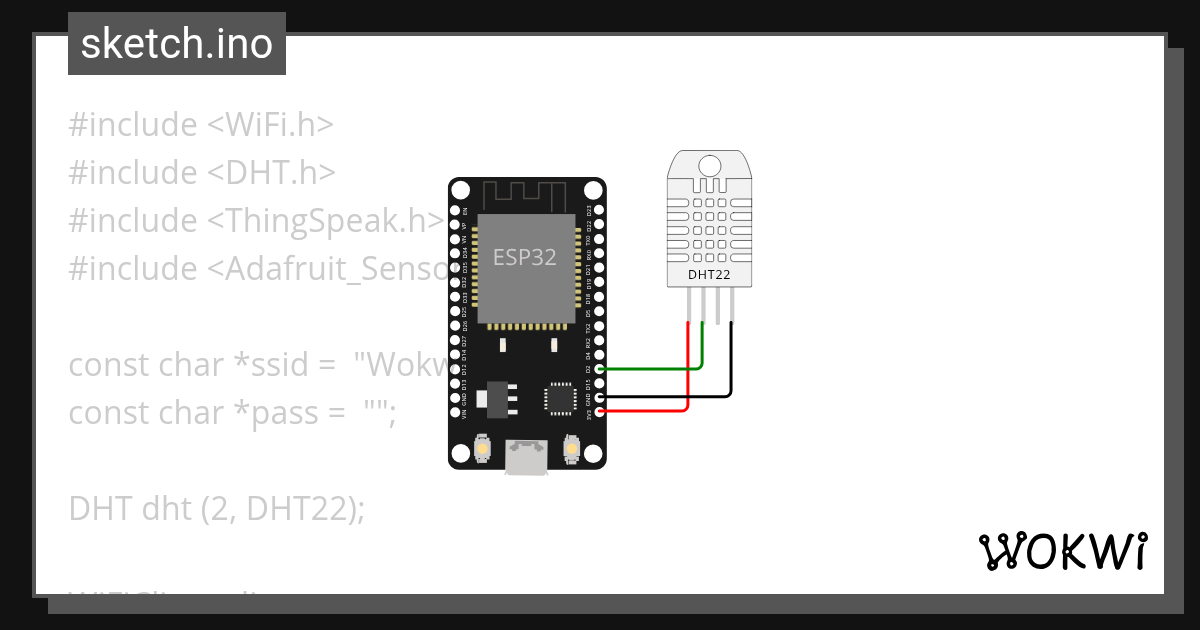 Pertemuan 10 - Thingspeak - Ichsan - Wokwi ESP32, STM32, Arduino Simulator