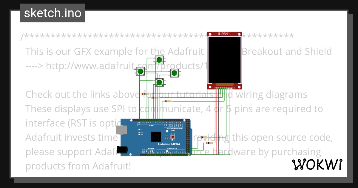 Circuito - Wokwi ESP32, STM32, Arduino Simulator