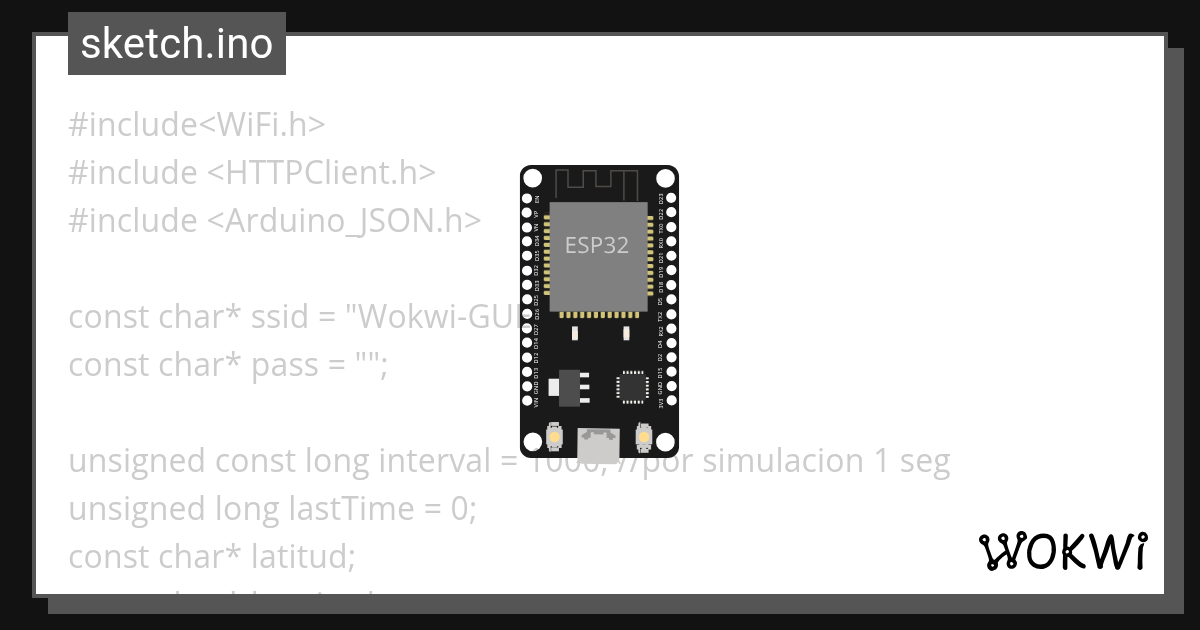 Labo6-Ejercicio3 HTTP - Wokwi ESP32, STM32, Arduino Simulator