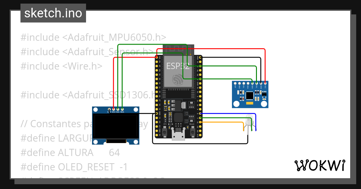 Tchê Baja - Wokwi ESP32, STM32, Arduino Simulator