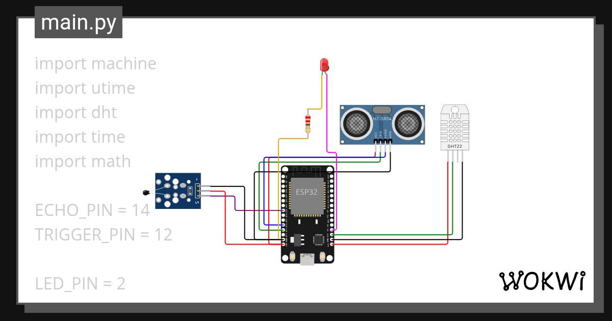 Sensores Wokwi Esp32 Stm32 Arduino Simulator 3024