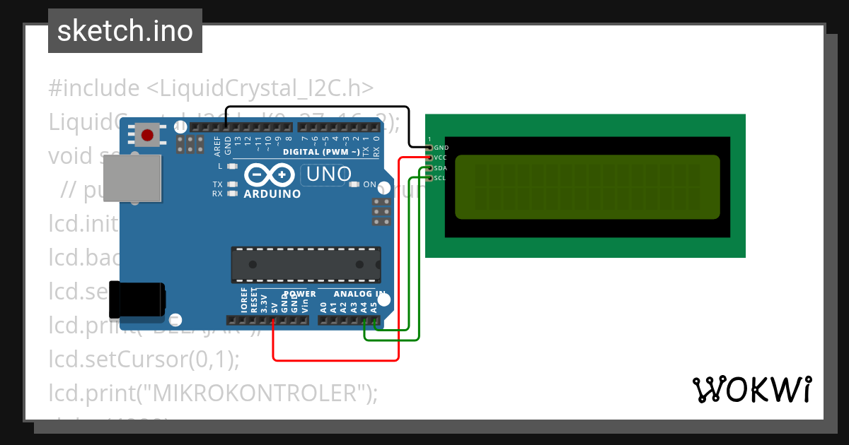Latihan 2 - Wokwi ESP32, STM32, Arduino Simulator