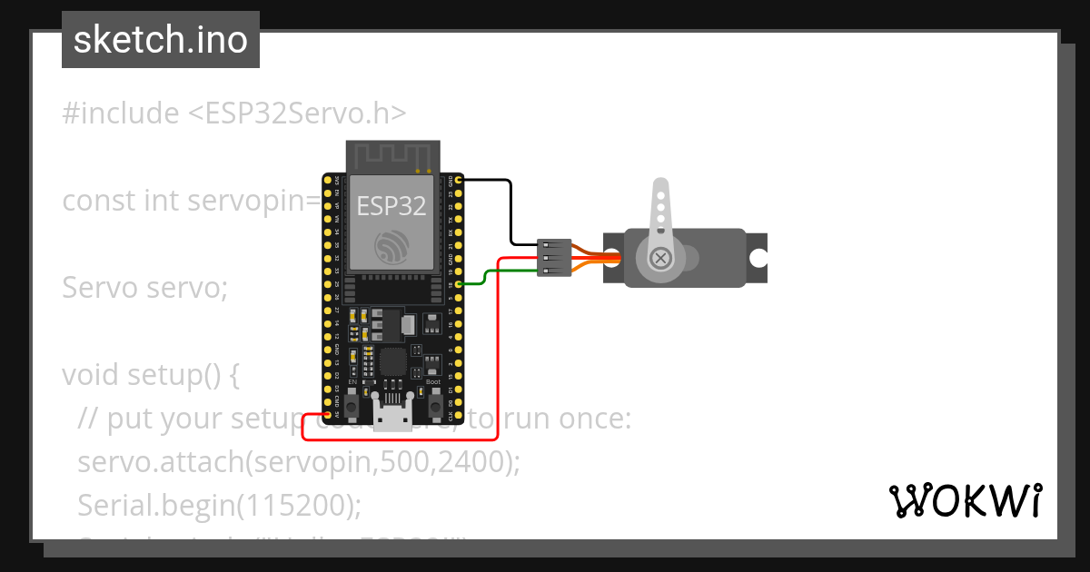 servo - Wokwi ESP32, STM32, Arduino Simulator