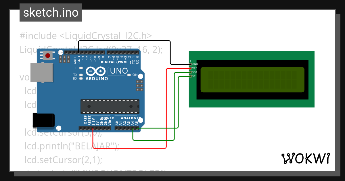 LATIHAN 2 - Wokwi ESP32, STM32, Arduino Simulator