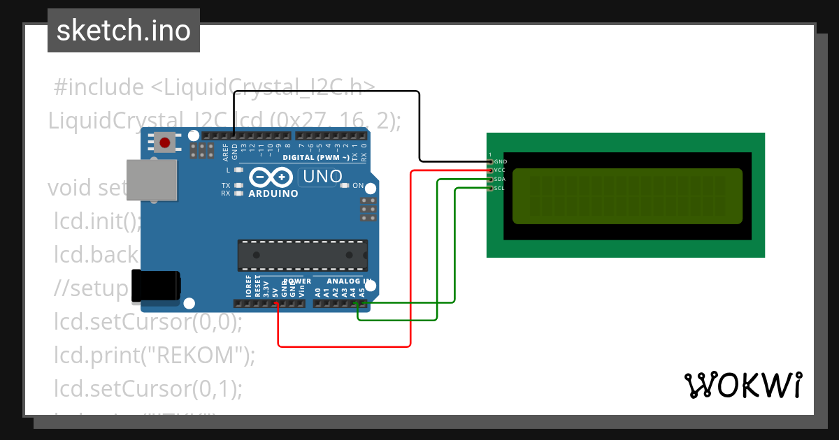 simulasi ke 1 - Wokwi ESP32, STM32, Arduino Simulator