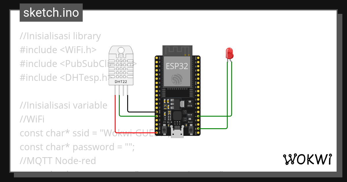 Modul V - Wokwi ESP32, STM32, Arduino Simulator