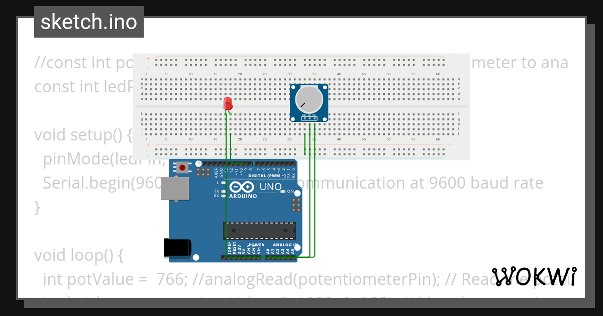 766 reading - Wokwi ESP32, STM32, Arduino Simulator
